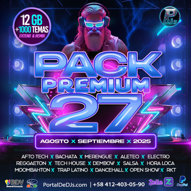 Descarga Mega Pack Septiembre 2025 (Gratis) - 50 Música para DJs